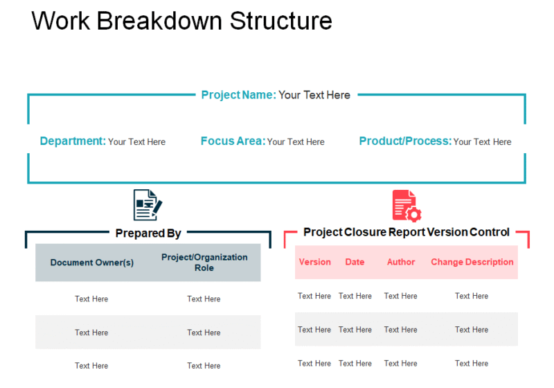 Work Breakdown Structure Template Excel – Project Planning & Task ...